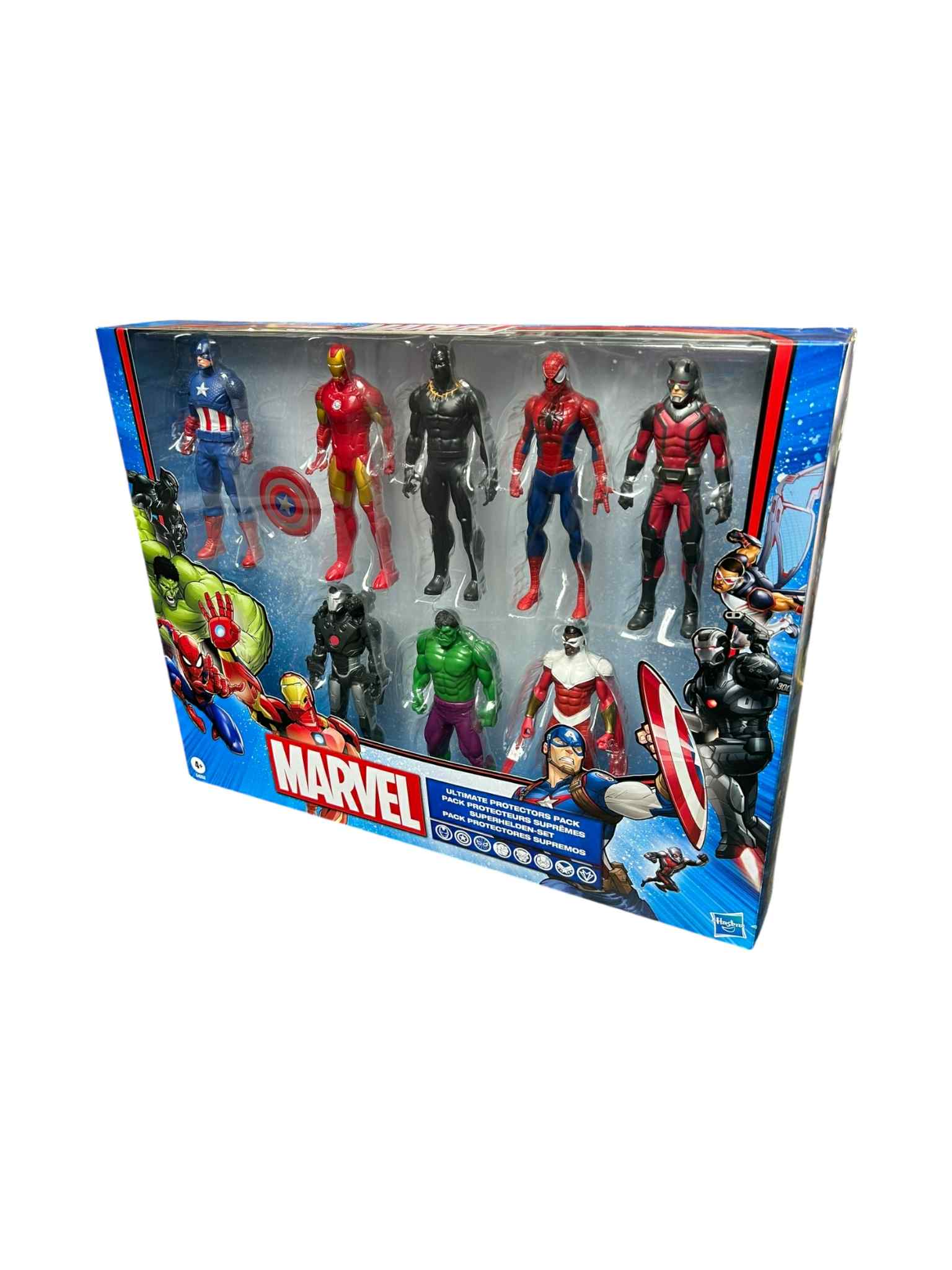 New Marvel Toys Ultimate Protectors Action Super Hero Figures 8 Pack ...